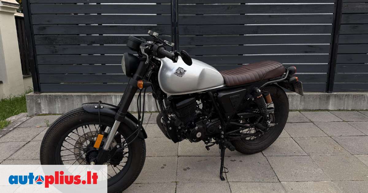 Archive Motorcycle Scrambler 125cc, ielas motocikls 2018 m., | A28878749
