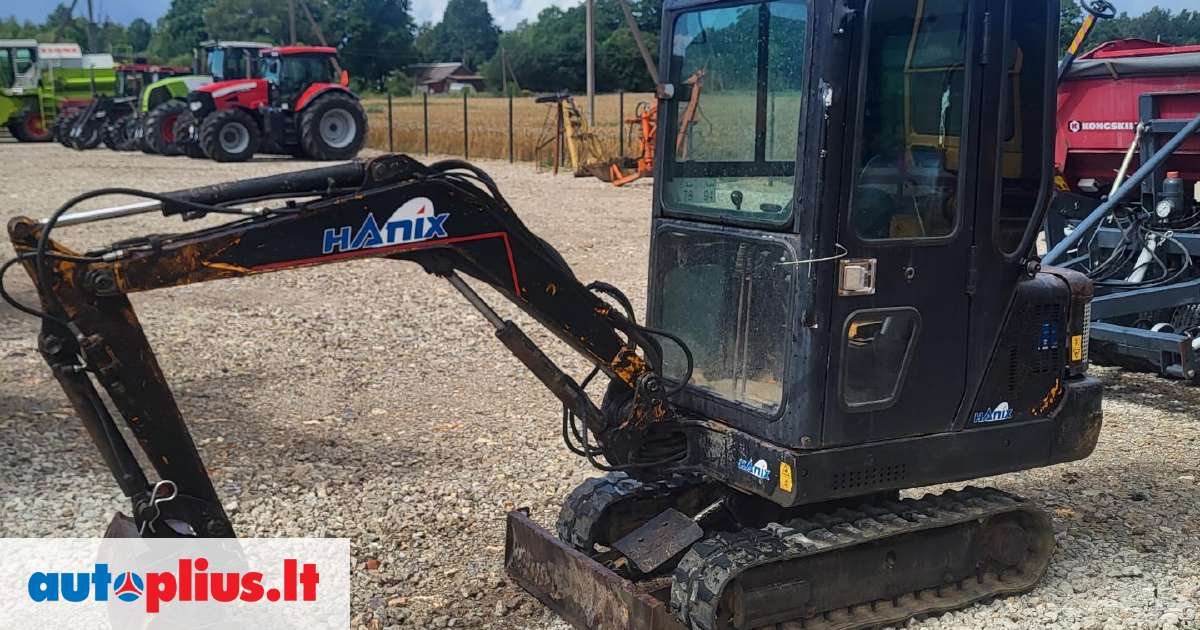 Hanix H15A, mini ekskavatoriai 1998-12 m., | A28883771