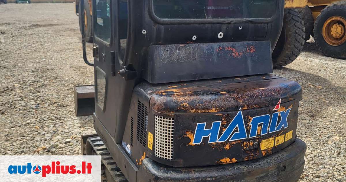 Hanix H15A, mini ekskavatoriai 1998-12 m., | A28883771
