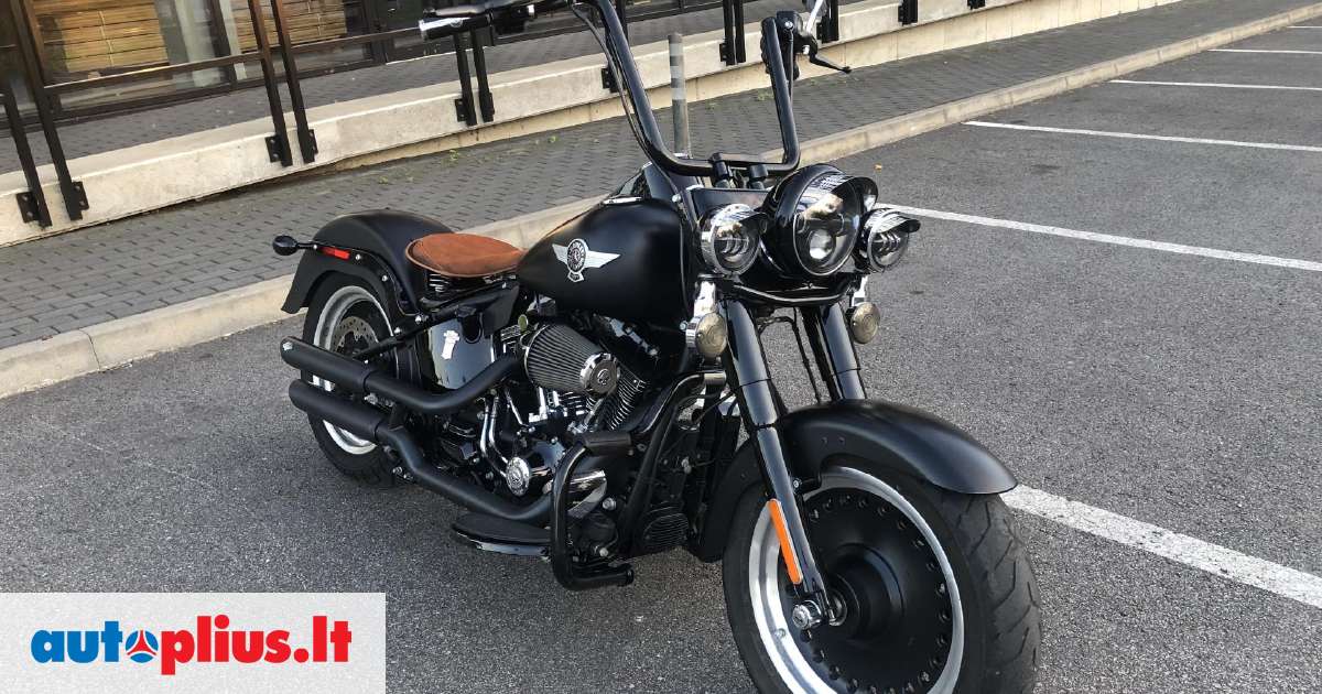 Harley-Davidson Fat Boy 1801cc, choppers / cruisers / custom 2016-08 m ...