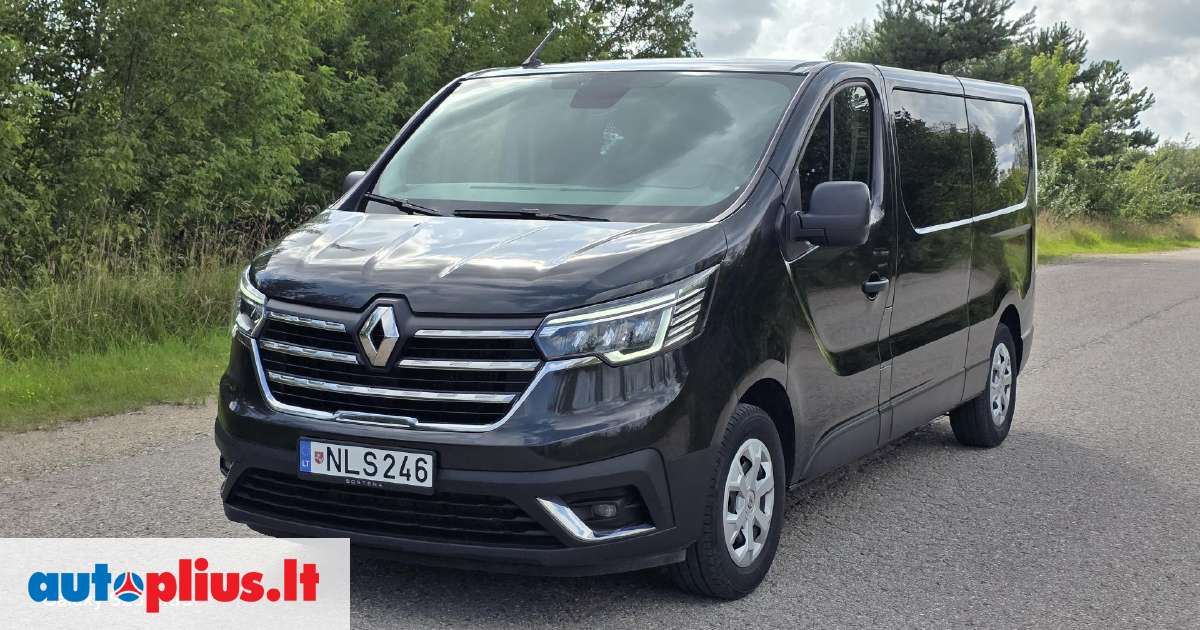 Renault Trafic, 2.0 l., passenger minibus 2023-06 m., | A28892765