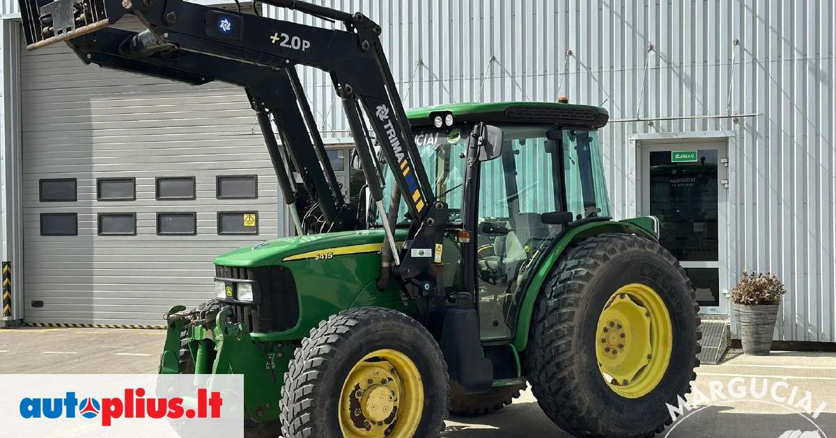 John Deere 5415, 74 AG, traktoriai 2010 m., | A28897281