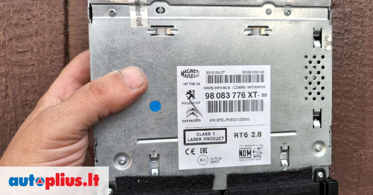 Peugeot 3008, 98083776xt, computer 2015 m., | A28899455