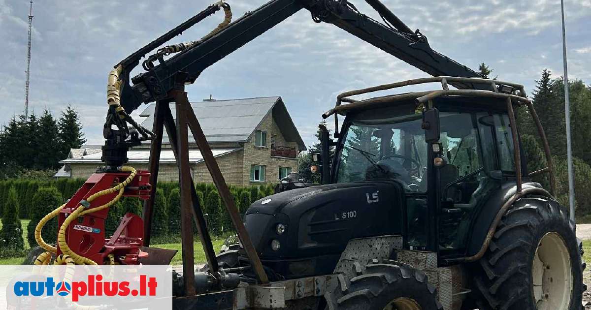 LS Mtron Plus 100, meža traktori 2013 m., | A28904235