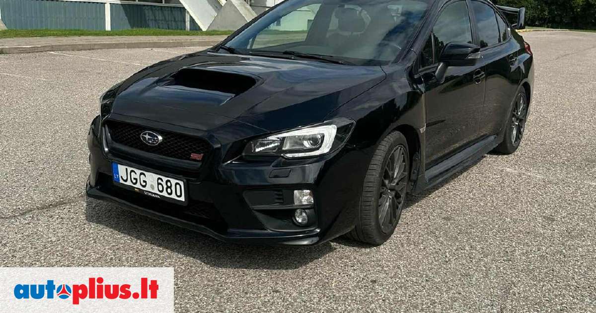 Subaru Impreza WRX, 2.5 l., saloon / sedan 2016-08 m., | A28918197