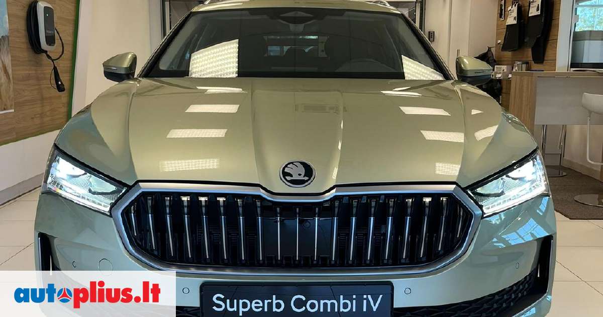 Yellow skoda superb, Naudoti automobiliai | Autoplius.lt