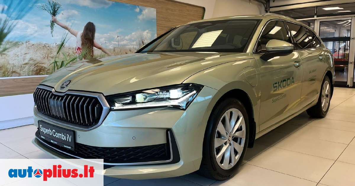 Yellow skoda superb, Naudoti automobiliai | Autoplius.lt