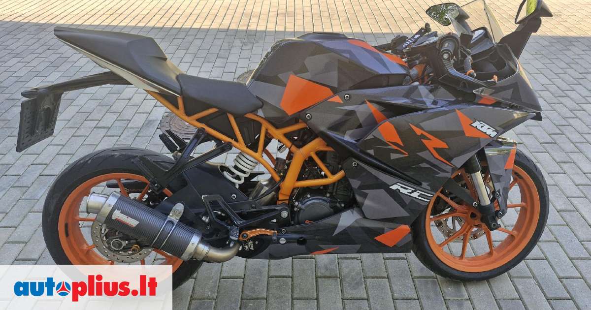 KTM RC 125cc, sportiniai / superbikes 2015-06 m., | A28934801