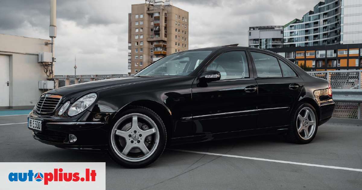 Mercedes-Benz E500, 5.0 l., saloon / sedan 2003-08 m., | A28935161