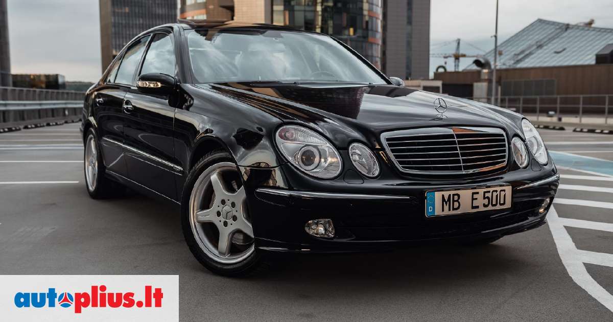 Mercedes-Benz E500, 5.0 l., sedanas 2003-08 m., | A28935161
