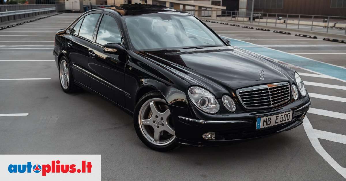 Mercedes-Benz E500, 5.0 l., sedanas 2003-08 m., | A28935161