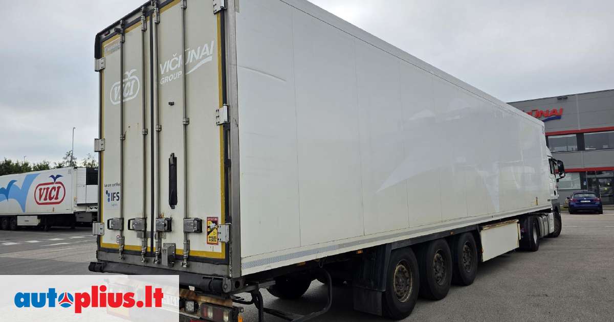 Krone Carrier Vector 1950 MT, 7cm sienos, refrigerated 2013-10 m., | A28940601