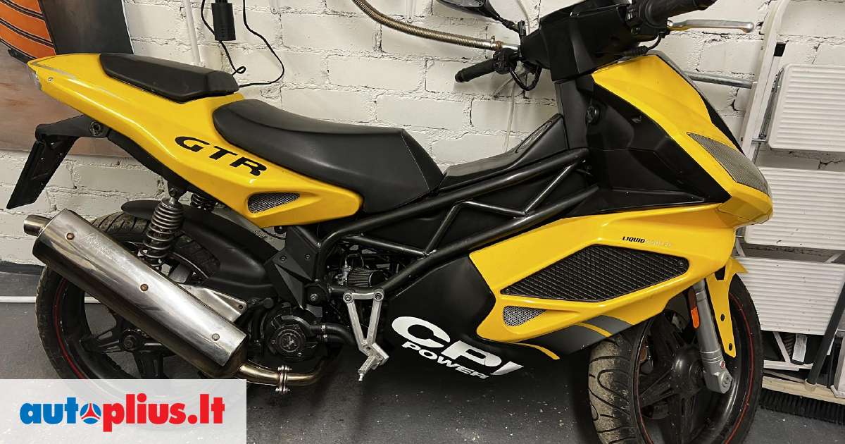 Cpi GTR 49cc, motoroleriai / mopedai 2006 m., | A28950135