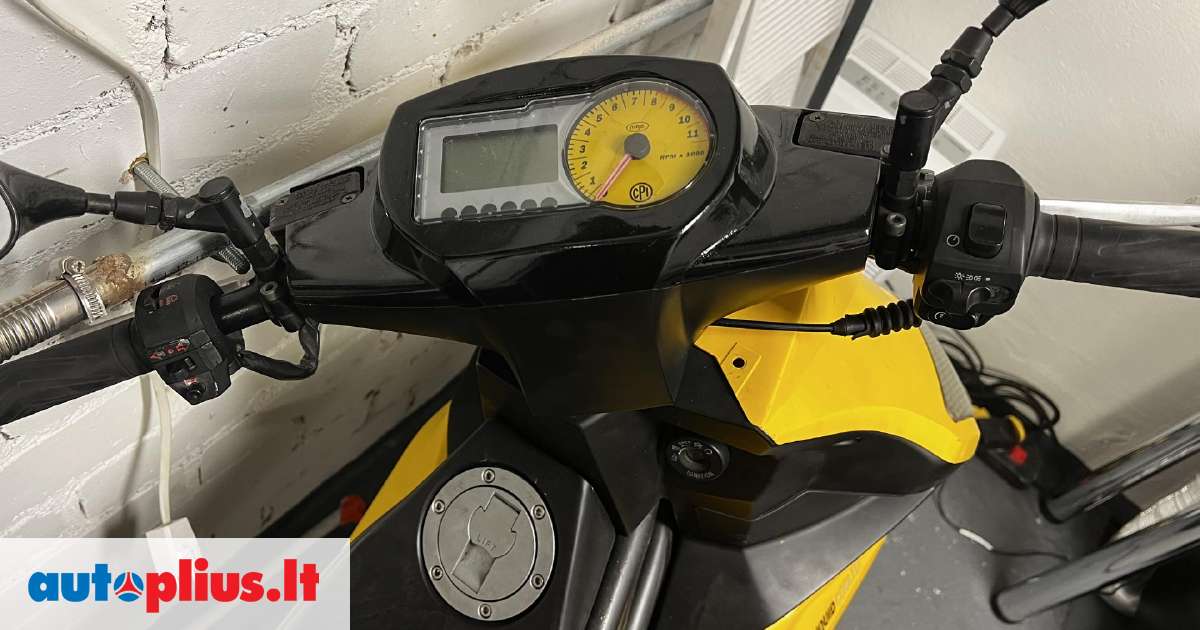 Cpi GTR 49cc, motoroleriai / mopedai 2006 m., | A28950135
