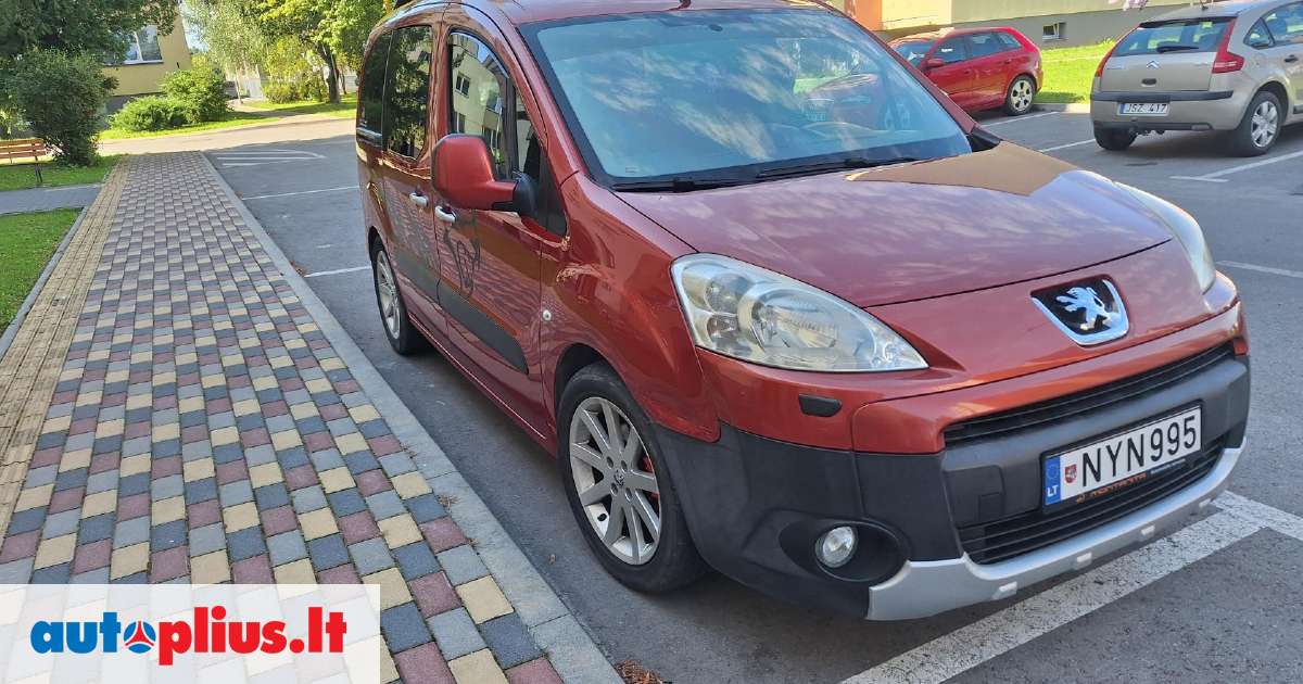 Peugeot Partner, 1.6 l., mpv / minivan 2009-06 m., | A28952513