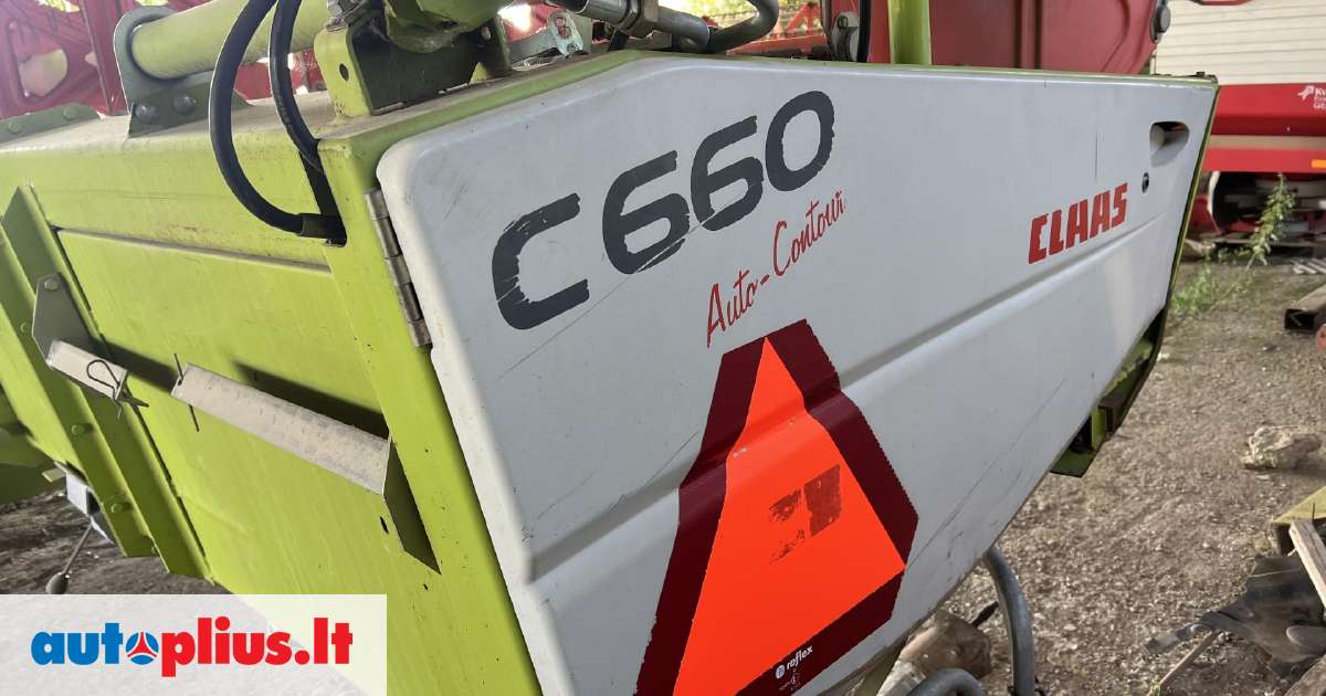Claas C660, grain processing equipment 2005 m., | A28953367