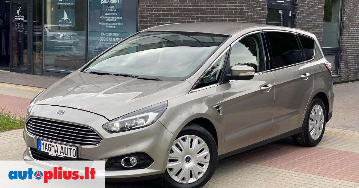 Ford S-MAX, 2.0 l., mpv / minivan 2015-08 m., | A28957765