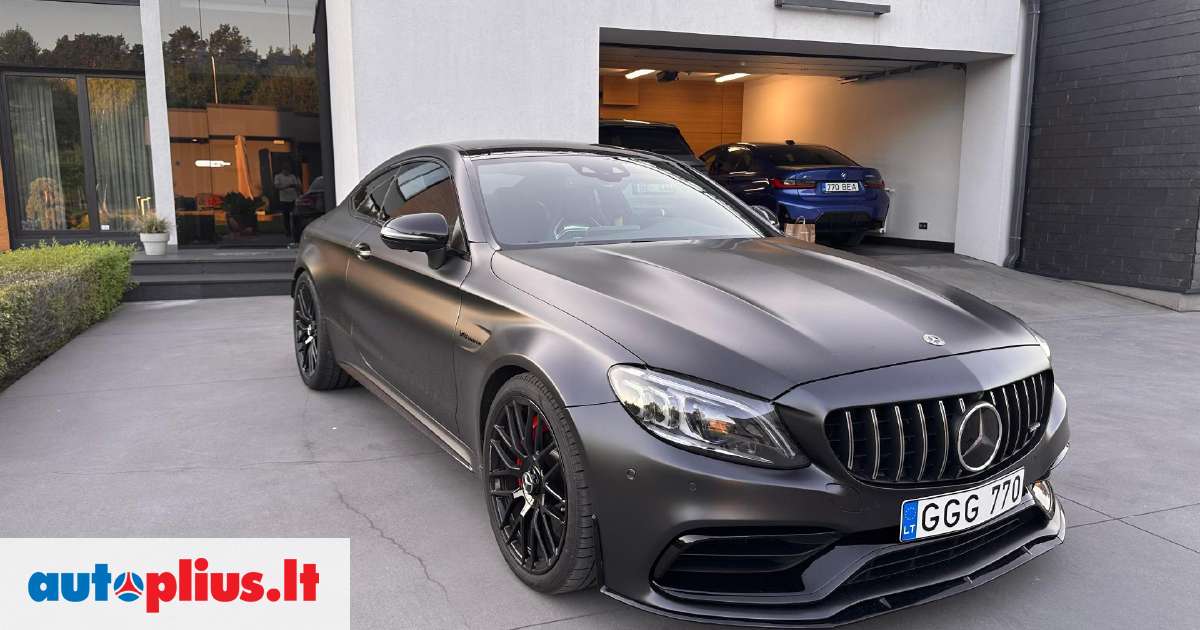 Mercedes-Benz C63 AMG, 4.0 l., kupė (coupe) 2020-01 m., | A28959185