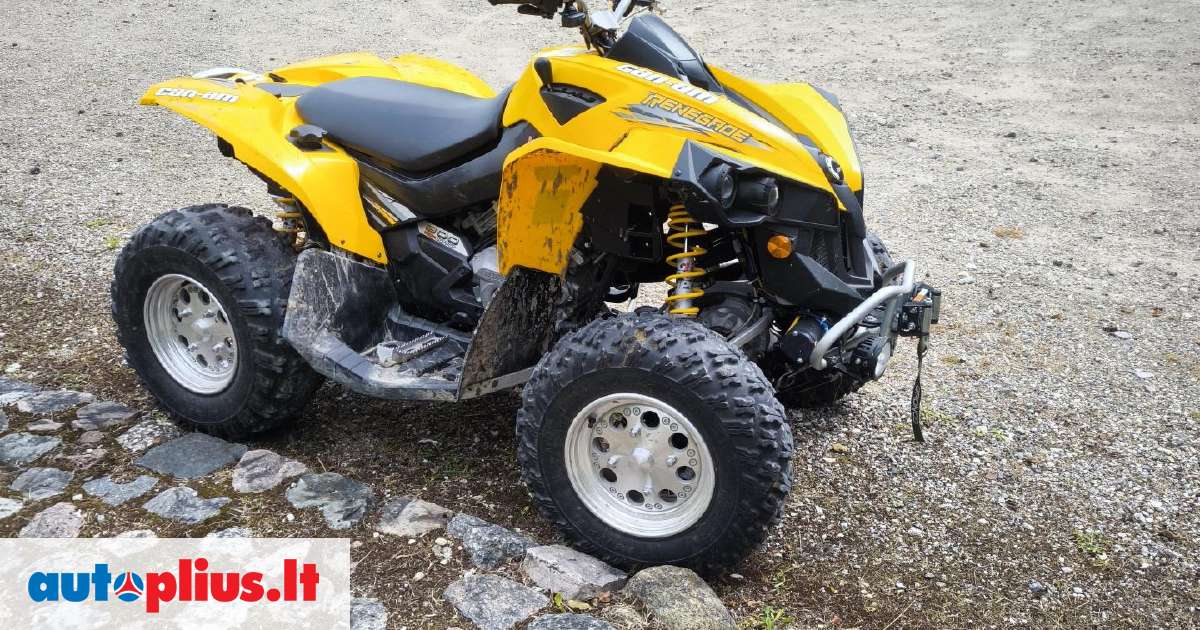 Can-Am Renegade 800cc, atv / quad 2007 m., | A28959251