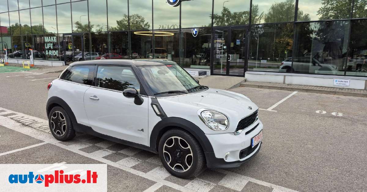 Mini Paceman S, 2.0 l., hatchback 2013-12 m., | A28963401