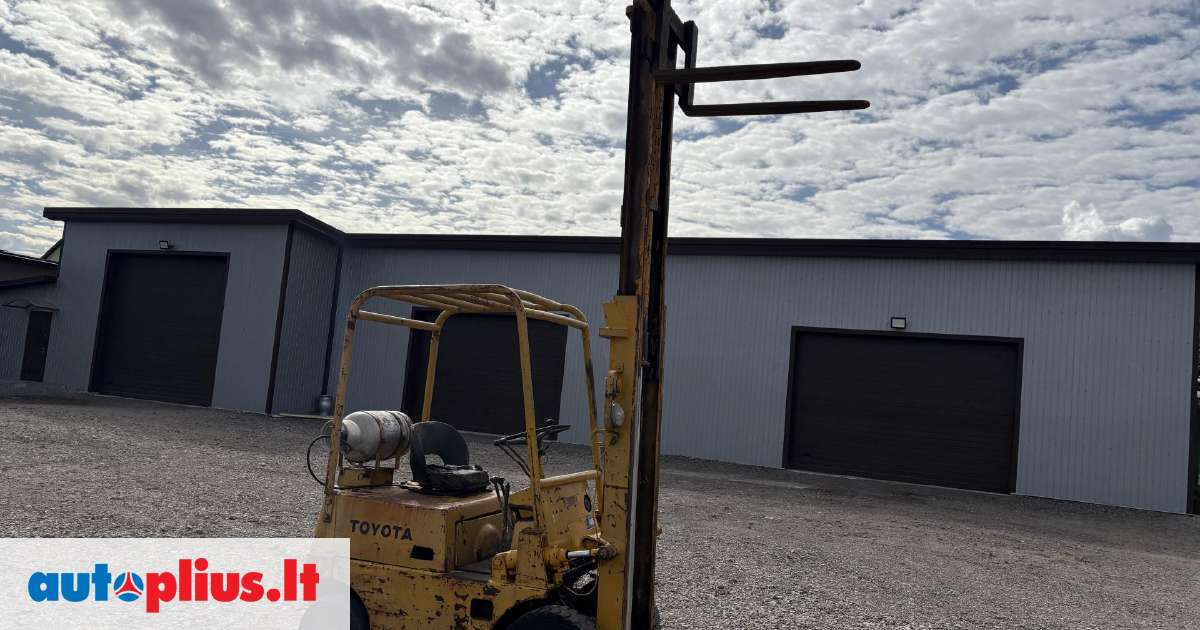 Toyota 2FG14, dakšu iekrāvēji 1988-12 m., | A28964243