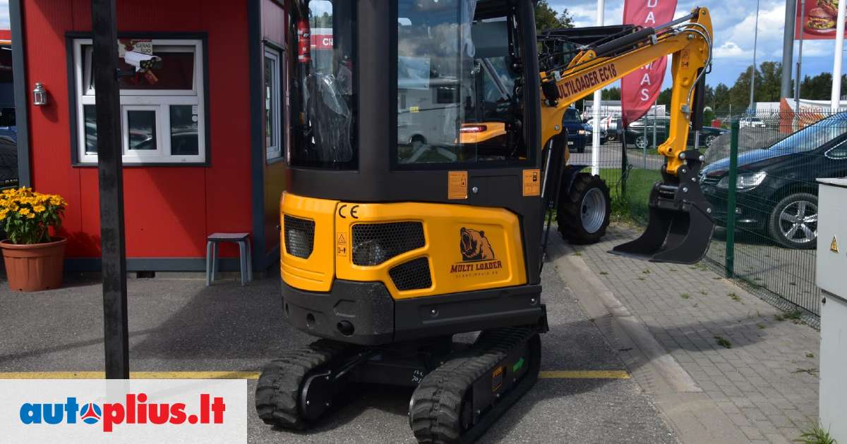 MULTILOADER EC18, ekskavatoriai 2025-05 m., | A28975945