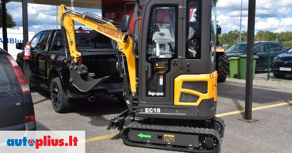 MULTILOADER EC18, экскаваторы 2025-05 m., | A28975945