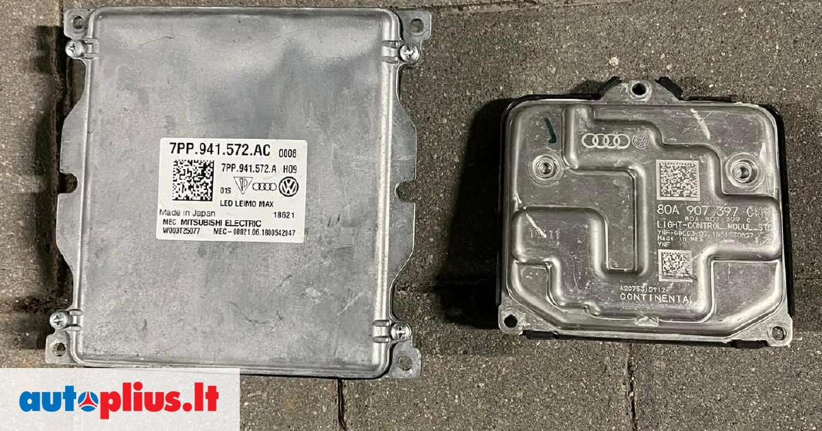 Audi Q5, LED blokai 7PP941572AC ir 80A907397C, žibintai 2019 m ...