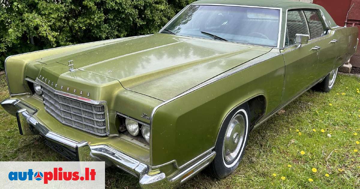 Lincoln Continental, 7.5 l., sedanas 1973-01 m., | A28983211