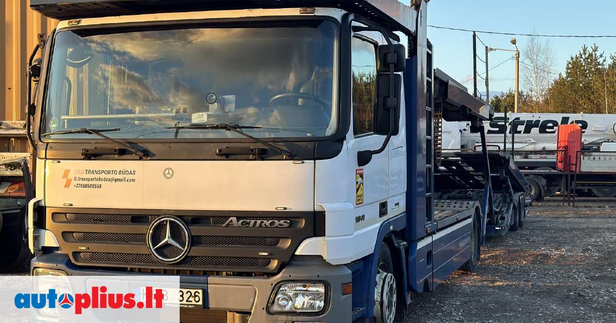 Mercedes-Benz Actors MP2 1841, auto vedēji 2007 m., | A28992201