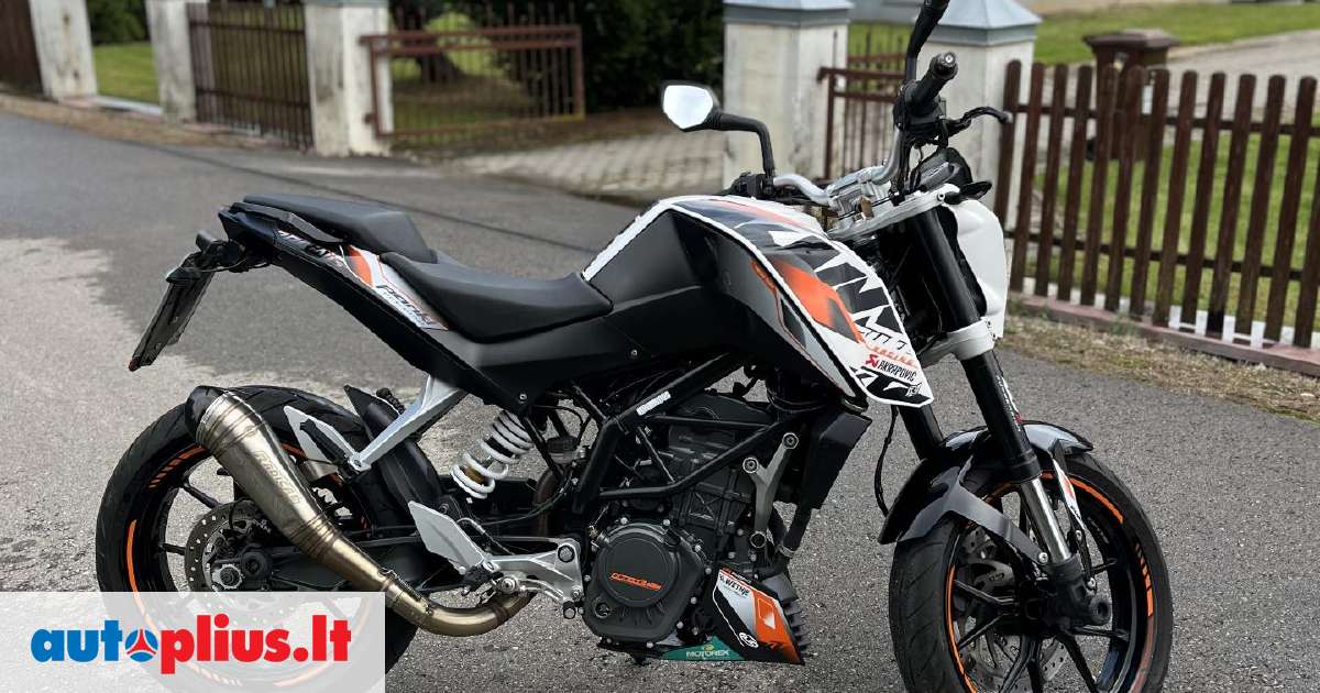 KTM Duke 125cc, street / klasikiniai 2014-07 m., | A28998487