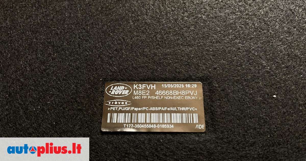 Land Rover Range Rover Parduodama originali range rover pilno dydžio ...