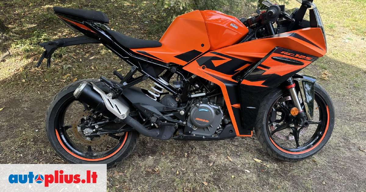 KTM RC 125cc, sportiniai / superbikes 2024 m., | A29014227