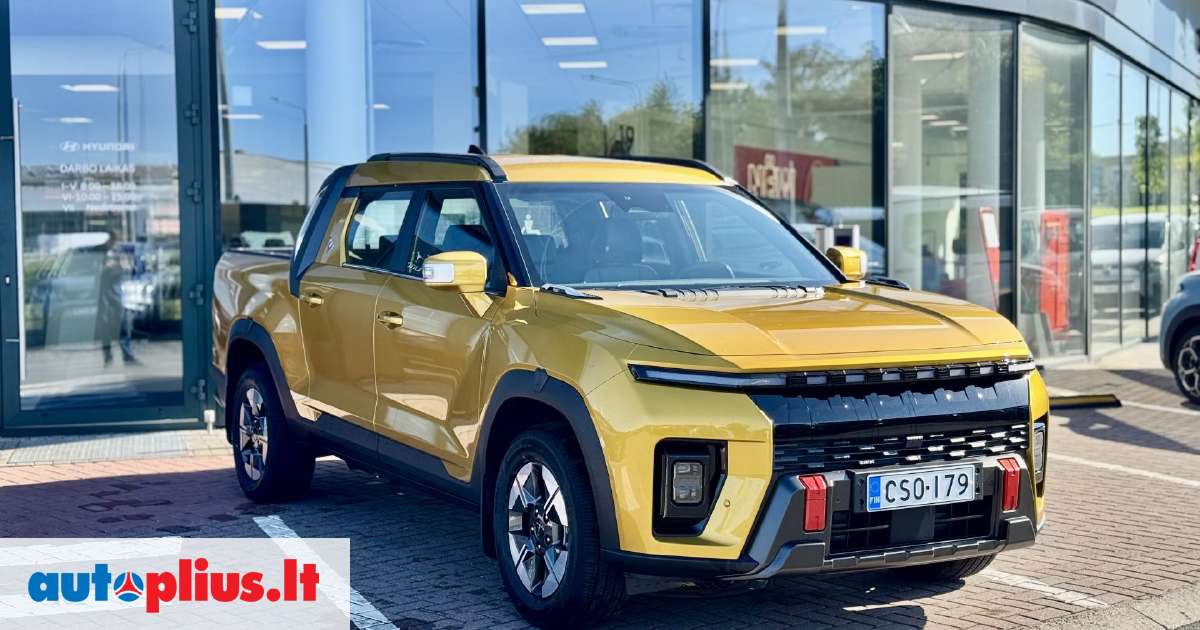 KGM Musso, 81 kWh, pick-up 2025 m., | A29036325