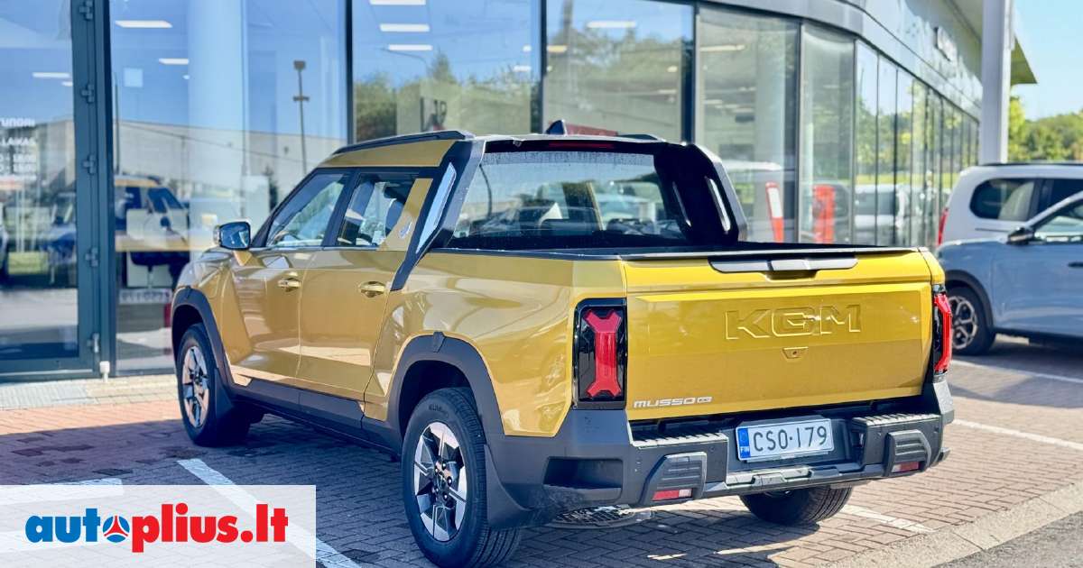 KGM Musso, 81 kWh, pick-up 2025 m., | A29036325