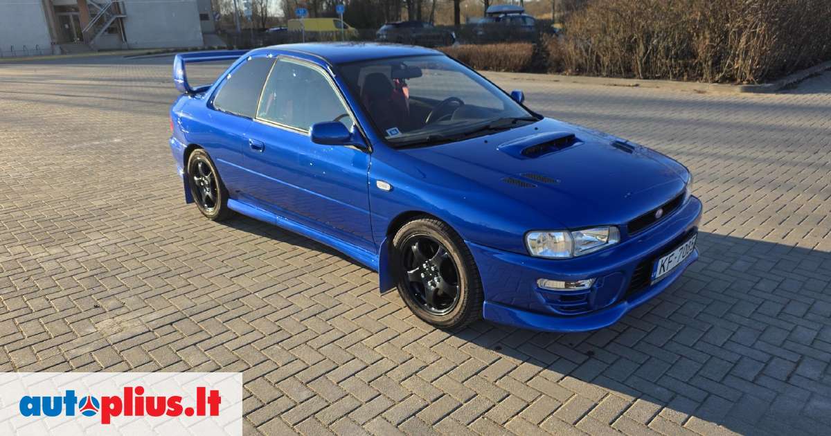 Subaru Impreza WRX, 2.0 l., kupė (coupe) 1998-01 m., | A29041369