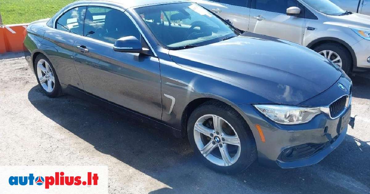BMW 428, 2.0 l., kabrioletas 2014-09 m., | A29042003