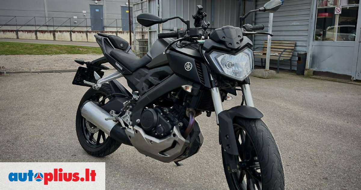 Yamaha MT 125 125cc, ielas motocikls 2016-03 m., | A29054291
