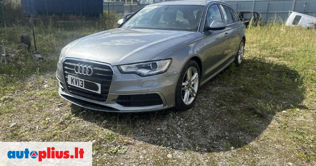 Audi A6 S line variklis cgl dėžė nsl spalva ly7g parduodamos or 2013-02 ...