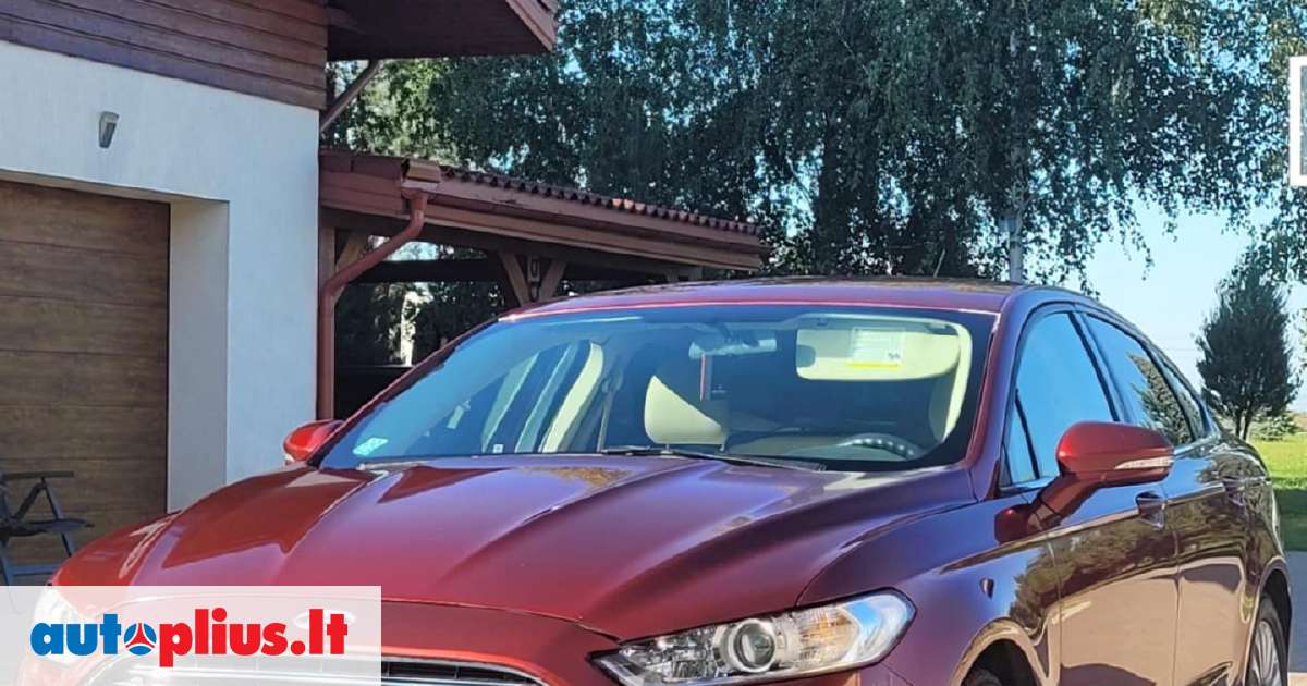 Ford Fusion, 1.5 l., saloon / sedan 2014-08 m., | A29058461