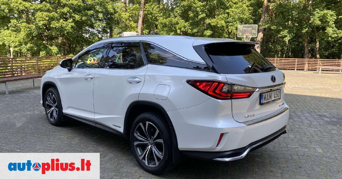Lexus RX 450h L, 3.5 l., visureigis / krosoveris 2018-11 m., | A29058915
