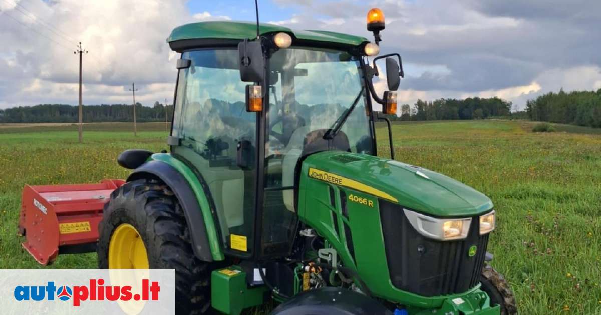 John Deere 4066R, traktoriai 2023-05 m., | A29059221
