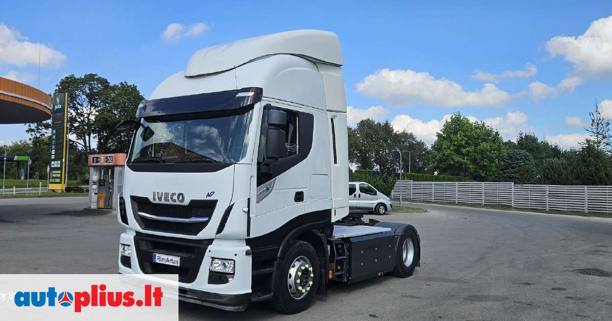 Iveco Stralis NP 400 CNG, single sleeper 2020-01 m., | A29060047