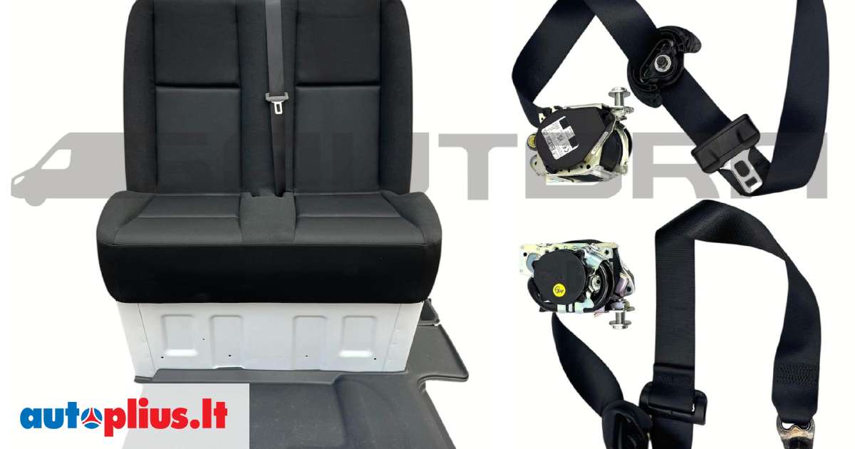 Mercedes-Benz Sprinter sėdynės, saugos diržai 2023 m., | A29067811