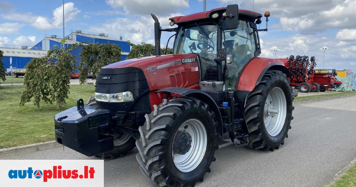 Case-IH Puma 240 CVX, tractors 2017 m., | A29071801