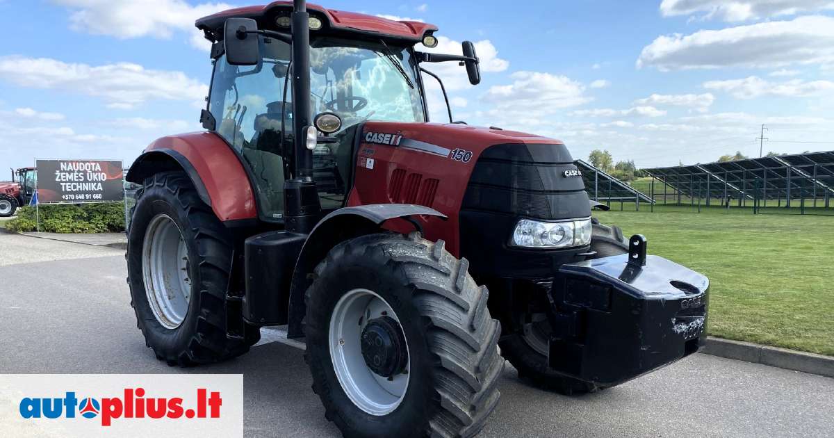 Case-IH Puma 150, tractors 2016 m., | A29071855