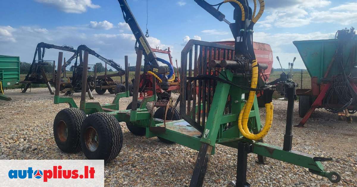 FARMA 6030EXT, forestry trailers (self-loading) 2001-12 m., | A29078101