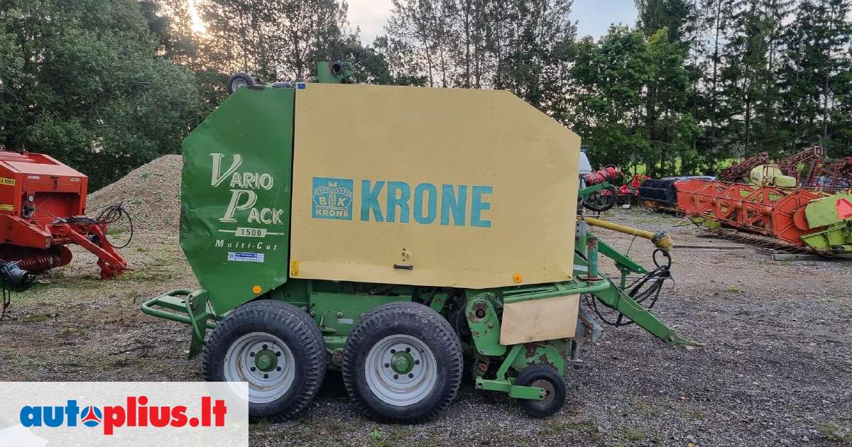 Krone VARIO PACK 1500 MULTI CUT, presai 2000-10 m., | A29088243