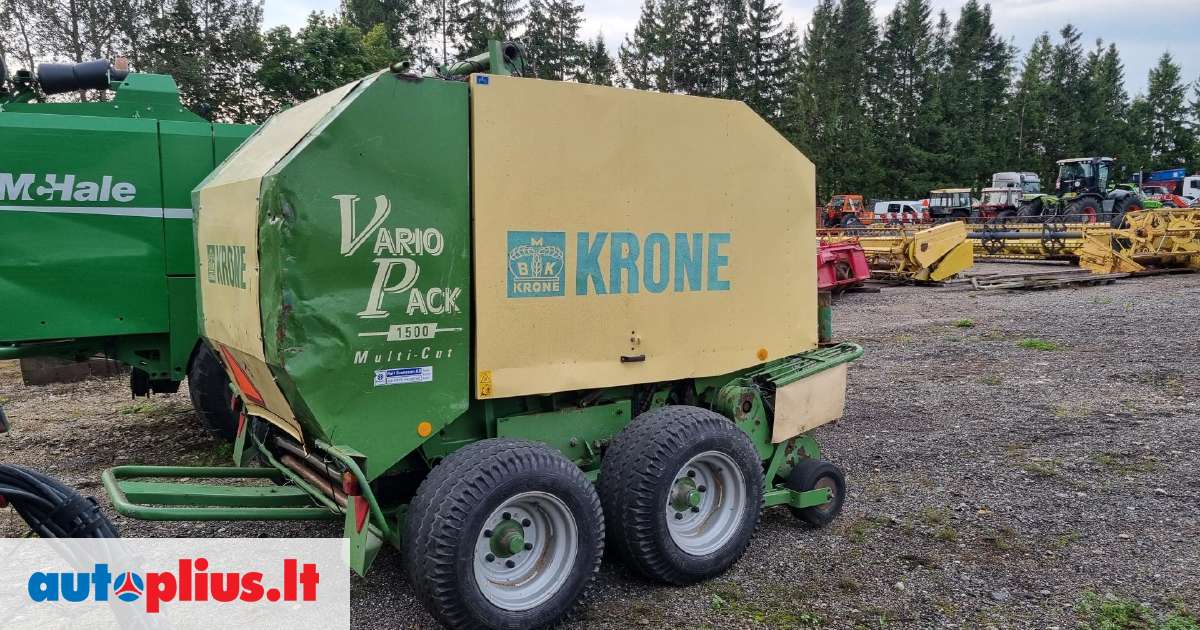 Krone VARIO PACK 1500 MULTI CUT, presai 2000-10 m., | A29088243