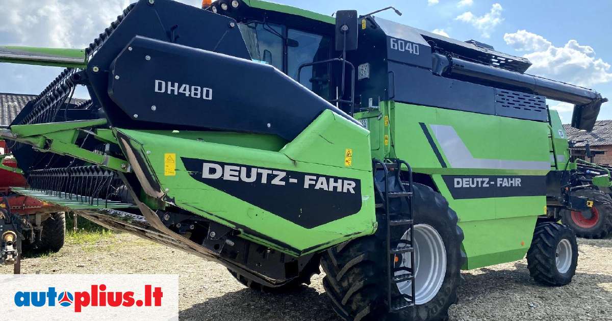 Deutz-Fahr 6040, kombainai 2013-01 m., | A28703477